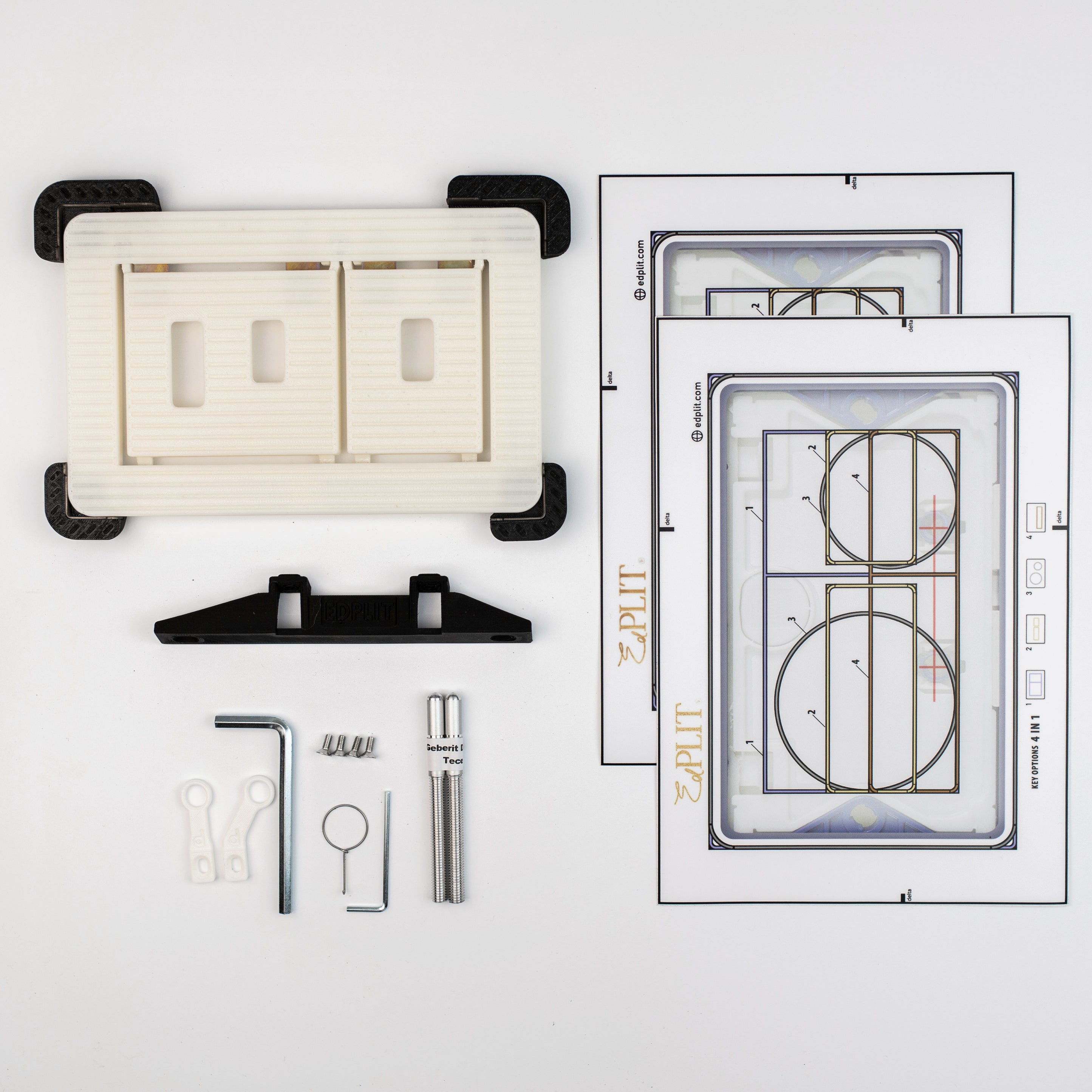 Edplit - Innovative Bathroom Solutions. Hidden Flush Button Systems ...