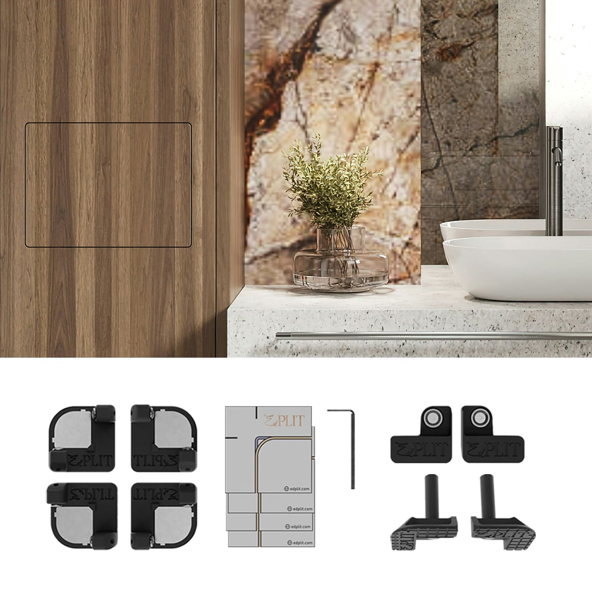 Concealed Access Bathtub Hatch System (Without Consumables) | Edplit