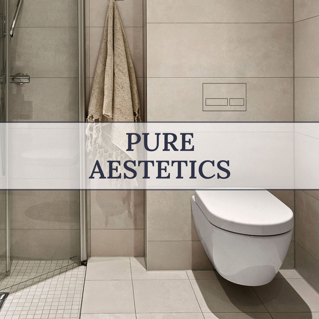Hidden Toilet Flush Button M2 Edplit - Сompatible with Geberit, AlcaPl